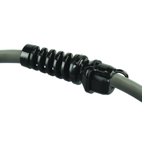 Heyco Strain Relief with Integral Nylon Spring, Round Cable, SR 5P-7 ...