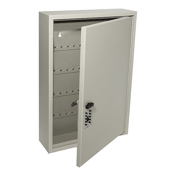 Kidde Key Control Cabinet, Steel, Beige, 120 Key Capacity 1803 | Zoro