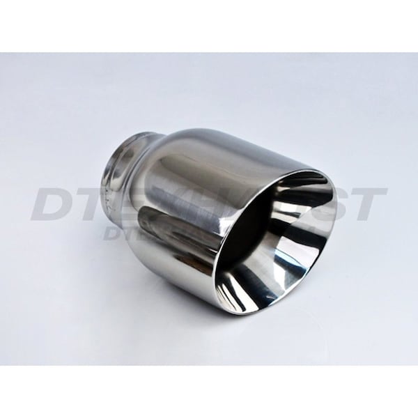 Different Trends DOUBLE WALL ANGLE SS EXHAUST TIP 2.50IN ID / 4.00IN OD ...
