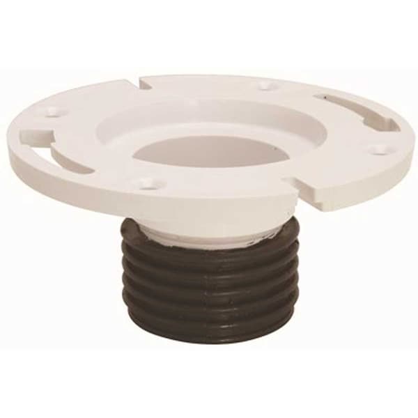 Ips Water-Tite 3 in. Pipe Fits Push 'N Repair PVC Closet Flange 86191 ...