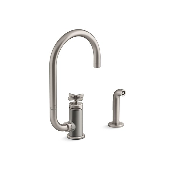 Kohler Billet Single-handle bar sink faucet with two-function extended ...