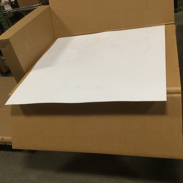 Teflon PTFE Sheet, Dimensions: 48 x 48, Thickness: 1/8, Color: White ...