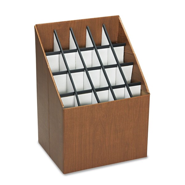 Safco Corrugated Roll Files, 20 Compartments, 15w X 12d X 22h ...