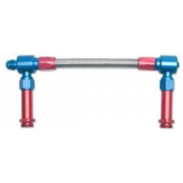 Hard Top 8 AN Dual Inlet Proflex Carburetor Fuel Line Kit for Holley ...