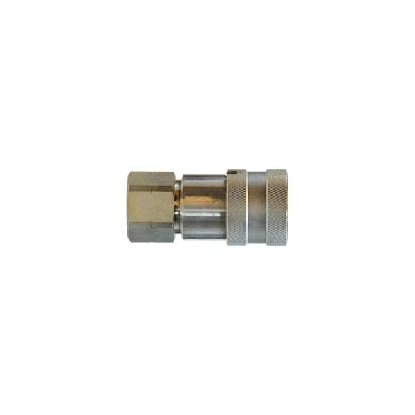Midland Industries COUPLER FL FACE 1/4IN BODY 1/4IN FPT STL FF14F | Zoro