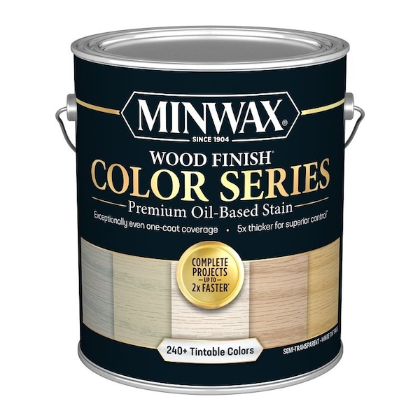 Minwax Wood Finish Color Series Interior Wood Stain, Semi-Transparent ...
