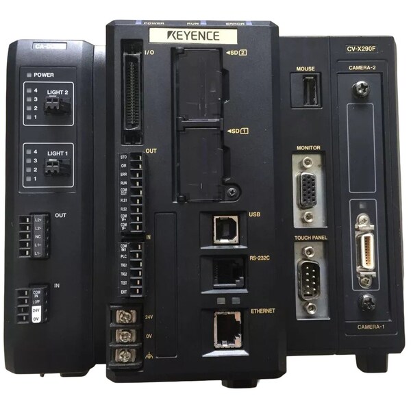 Keyence Intuitive Vision System, Controller Advanced Model CV-X290F | Zoro