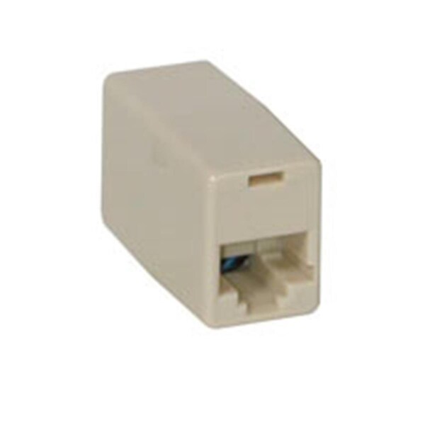 Fasttrack Rj12 6-Pin Modular Inline Coupler Straight-Thru FA265686 | Zoro