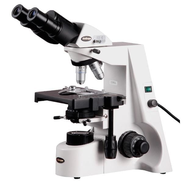 Amscope B690 Binocular Compound Microscope 40X-2000X Magnification with ...