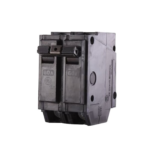 GE INDUSTRIAL SOLUTIONS 60A, 2 pole Circuit Breaker, THQL, 120/240V AC ...