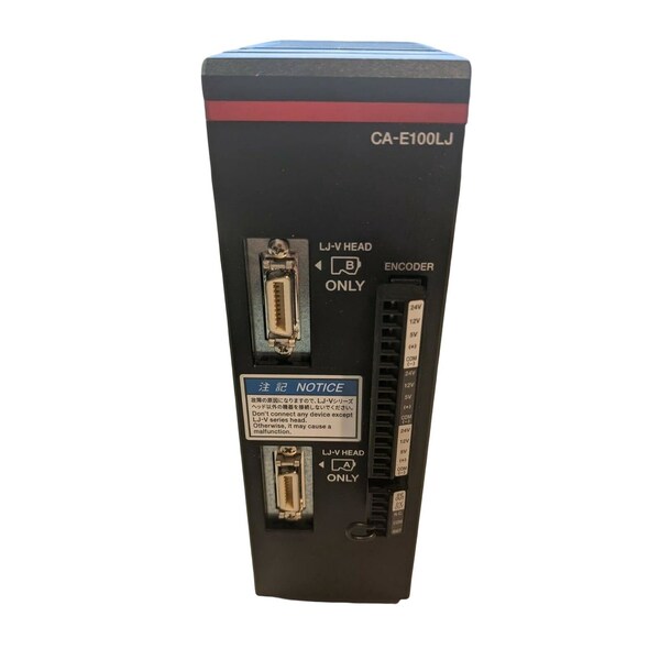 Keyence High-Speed 2D Laser Profiler Input Unit CA-E100LJ | Zoro