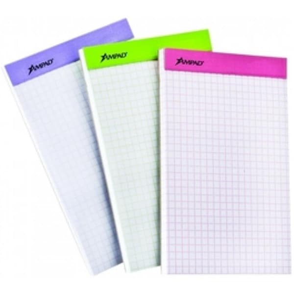 Tops Double Sheet Graph Pads, White, 12PK 20-282 | Zoro