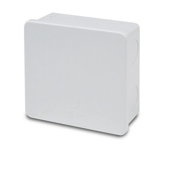 Famatel Usa Electrical Box, Junction Box, ABS, Punchouts, 3.9'' x 3.9 ...