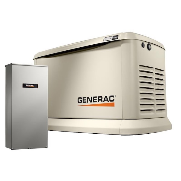 Generac Guardian 26000 W 240 V LP/NG Home Standby Home Standby ...