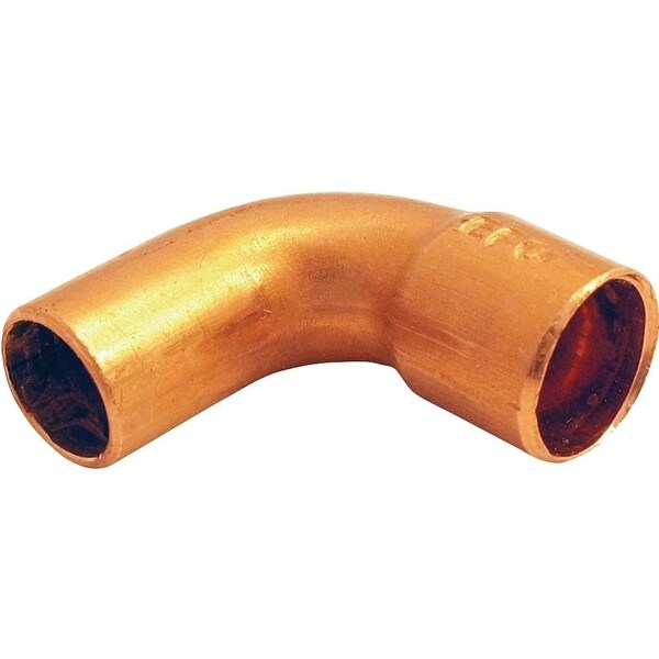 Epc Street Pipe Elbow, 1 in, Sweat x FTG, 90 deg Angle, Copper 31412 | Zoro