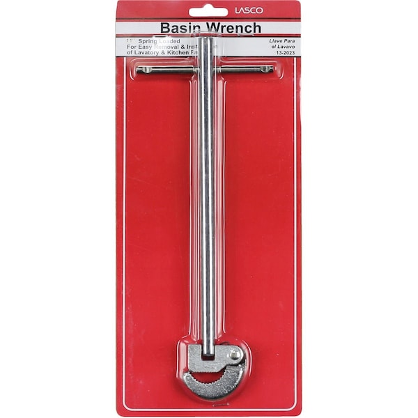 Lasco Faucet/Sink 11'' Basin Wrench 13-2023 | Zoro