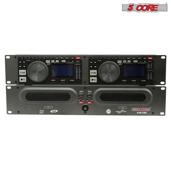 5 Core Mixer DJm 1300 With Twin Dvd Player MIXER DJM 1300 | Zoro