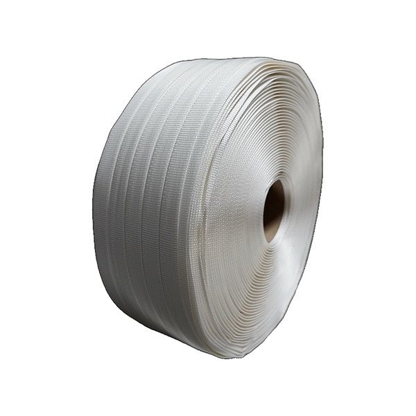 Pac Strapping Products Plastic Strapping, White, 6" Core Dia. 85W | Zoro
