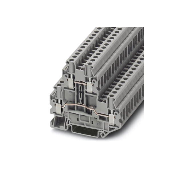 Phoenix Contact Uttb 4 2-Level Terminal Block With 3044814 | Zoro