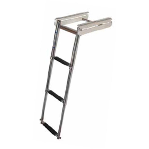 Jif Marine 2-Step Under Platform Sliding Ladder SS 316 Spring Loaded ...