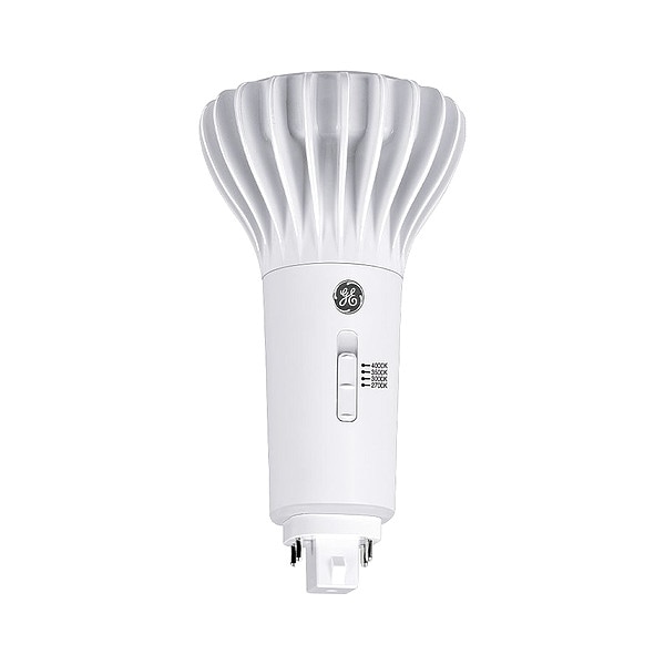 Ge Lamps Compact LED Bulb, Frosted, 1850 lm LED19GX24q-V/8SC | Zoro