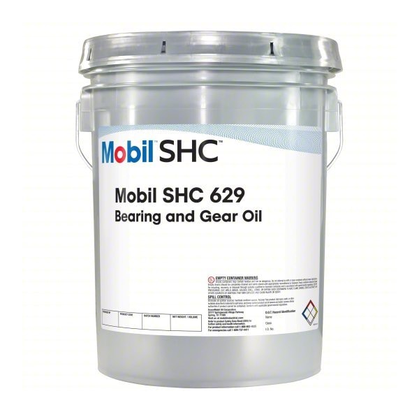 Mobil 5 gal Gear Oil Pail 150 ISO Viscosity, Orange 110840 | Zoro