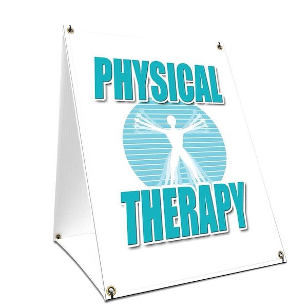 Signmission Physical Therapy, 24 Inch x 18 Inch A-frame Yard Sign ...