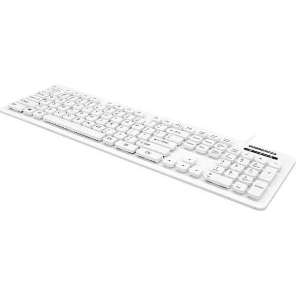 Man & Machine LCool Open Style Keyboard (White) LCOOL/W7 | Zoro