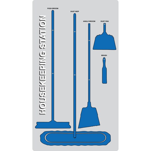 5S Supplies 5S Housekeeping Shadow Board Broom Station Version 11 ...