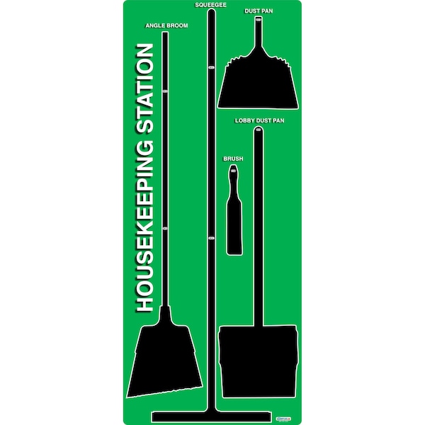 5S Supplies 5S Housekeeping Shadow Board Broom Station Version 14 ...