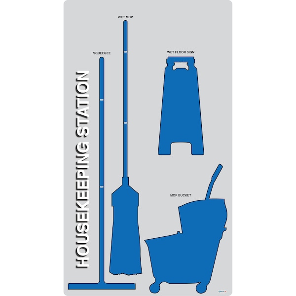 5S Supplies 5S Housekeeping Shadow Board Broom Station Version 17 ...