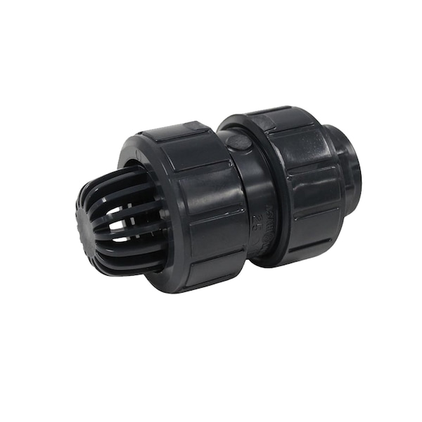 Asahi Valve, Foot, 1/2", PVC, Socket, EPDM 1235005 | Zoro