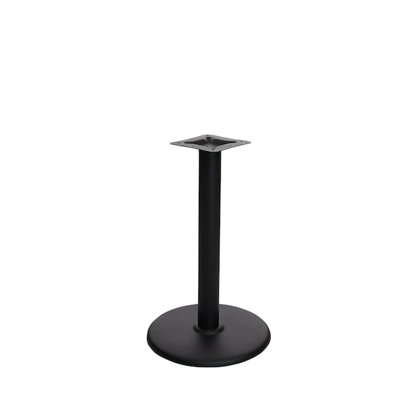 Bfm Seating Stamped Steel - 18in Round Base - Dining Height - 3in Column - 7 7/8in Welded Top ...