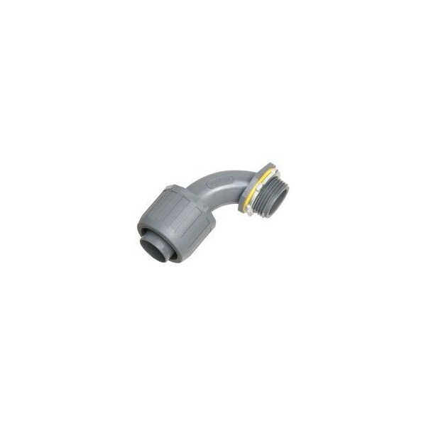 Arlington Conduit Fitting Connector, 1 in, Push-On, UV-Rated Plastic ...