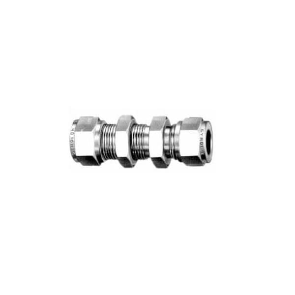 Gyrolok Bulkhead Union: BU/MM 3MM 316SS Construction 3BU316MM | Zoro