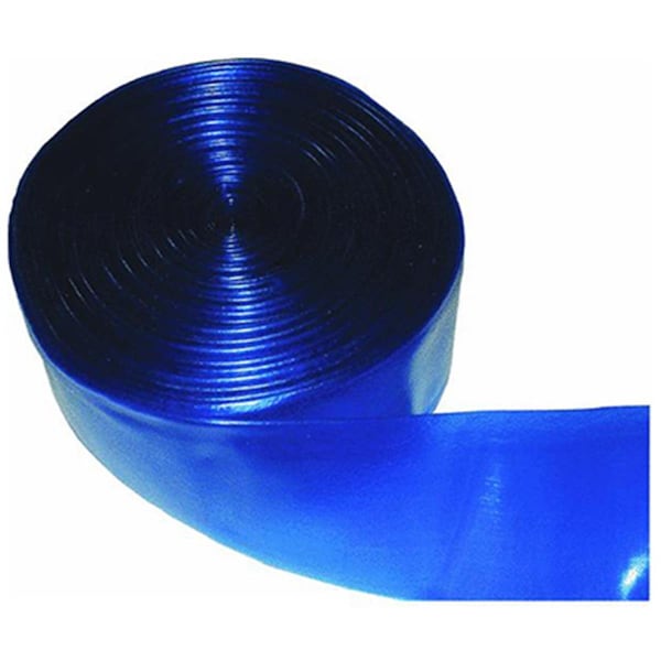 Jed Pool Tools 60645050 2 in. x 50 ft. Deluxe Transparent Blue Backwash ...