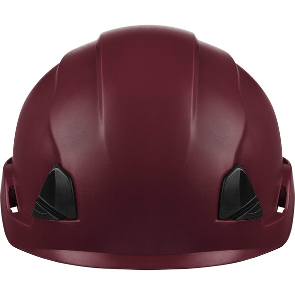Ironwear Raptor Type II Class E Non-Vented Safety Helmet Maroon 3975-M ...