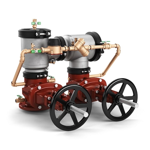 Wilkins 8in 450 DCDA SS Body CU Ft Mtr OSY Gates Flng X Flng 8 ...