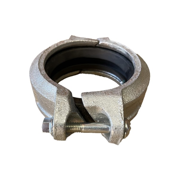 Industrial Choice Groove Coupling Kwik Fit Angle Pad Galvanized EPDM 4 ...