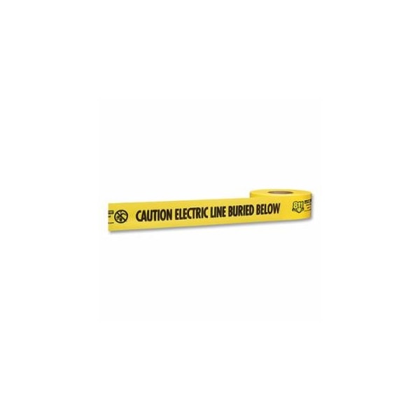Empire Level SHIELDTEC Standard Non-Detectable Safety Tape, Caution ...