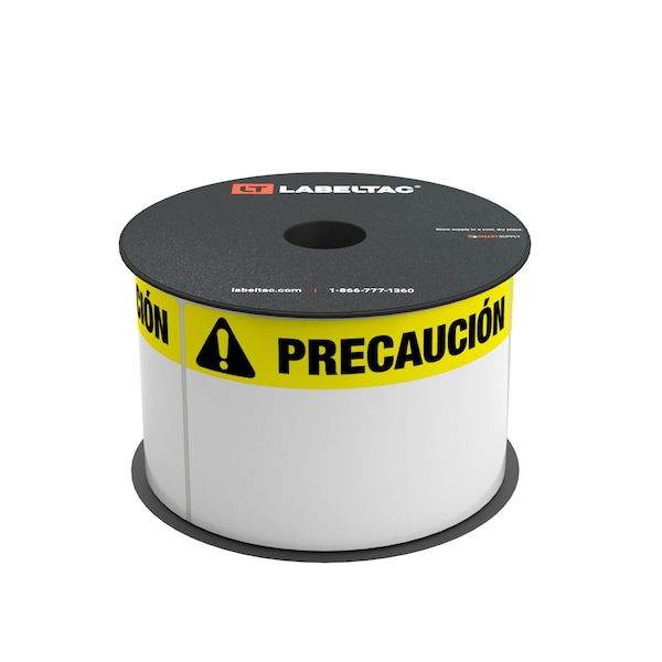 Labeltac LabelTac 4 and Pro Model Precaucion, Caution Die-Cut Label ...