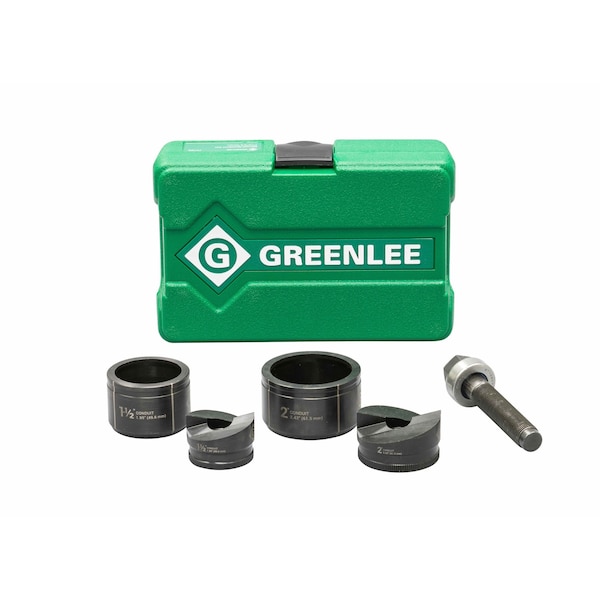 Greenlee 5 Piece Hydraulic Punch Driver Set, 10 ga. 7237BB | Zoro