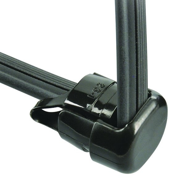 Heyco Strain Relief Bushing, Right Angle, Flat Cable, SR 16-1 Black ...