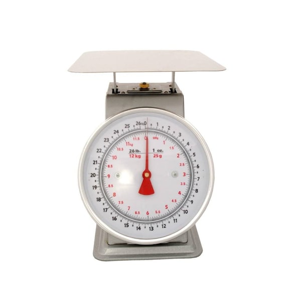Zenport Platform Mechanical Dial Scale, 25-Pound AZD25 | Zoro