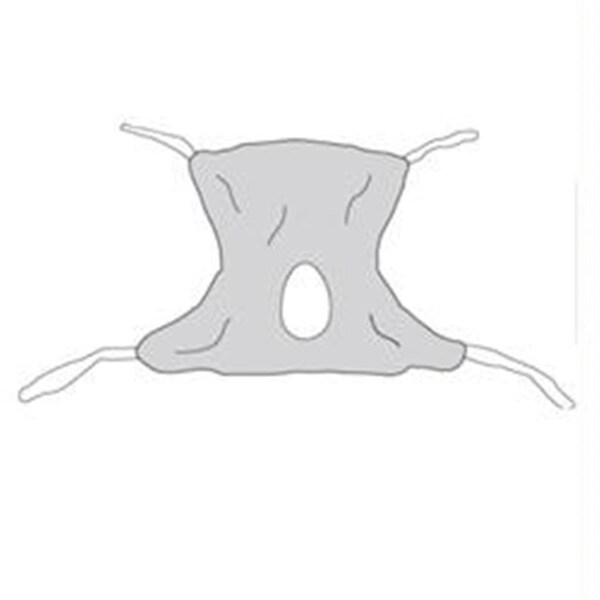 As Seen On Tv Full Body Patient Lift Sling with Commode Cutout Option ...