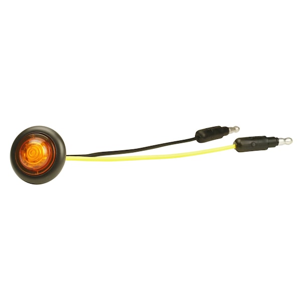 Grote Clearance Marker Light, LED, Yellow, 12VDC 49333 | Zoro