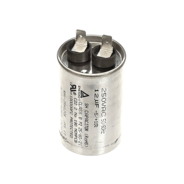 Turbo Air Capacitor, Run, 12uF, 250VAC CAPMK183D | Zoro