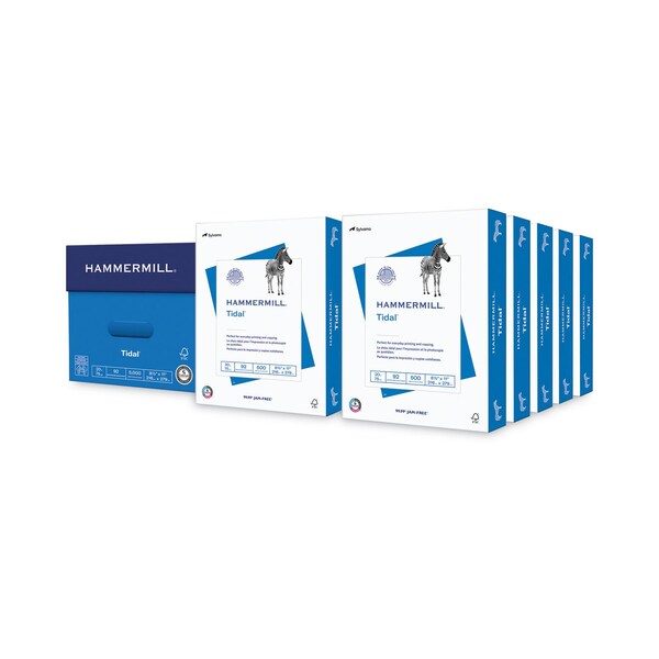 Hammermill Tidal Print Paper, 92 Bright, 20 lb Bond Weight, 8.5 x 11 ...