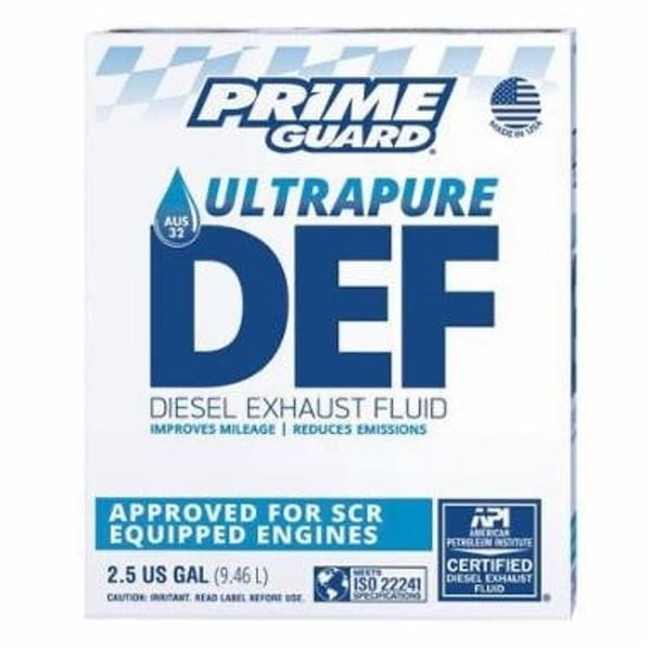 Prime Guard Diesel Exhaust Fluid, 2.5 gal PRIM00250 | Zoro