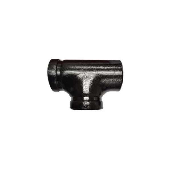 Industrial Choice Groove by Weld by Groove Tee SCH20 6 inch Steel Black ...